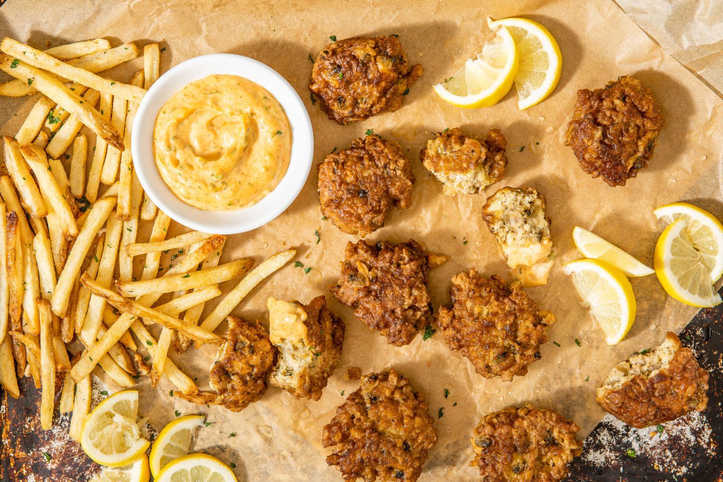 Clam Cakes - Clover Leaf