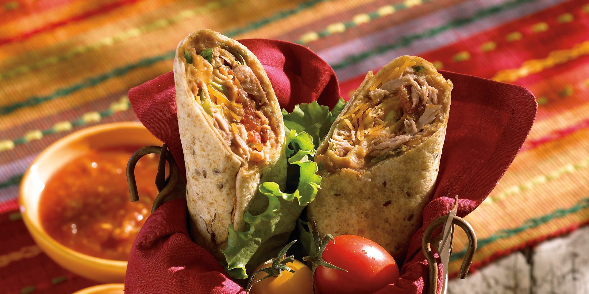 Burritos au thon et haricots au four - Clover Leaf