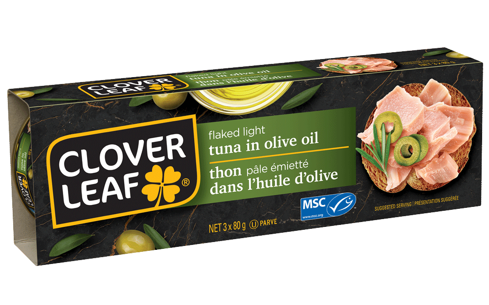 Flaked Tuna in Olive Oil tri-pack - Clover Leaf